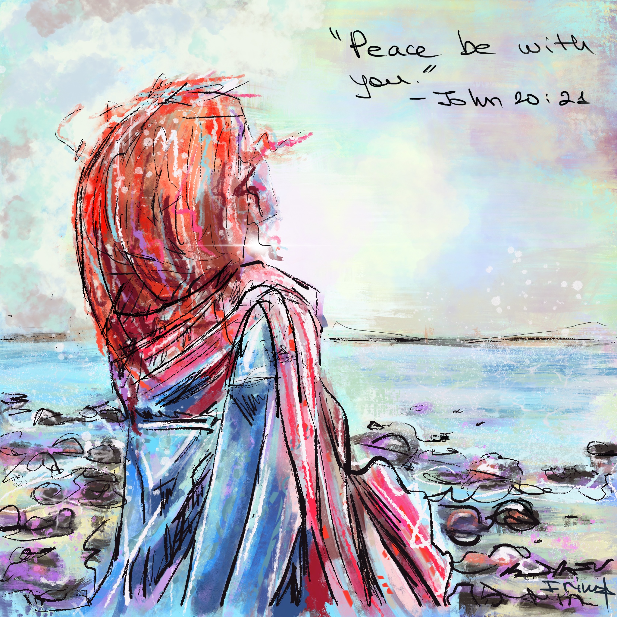 Peace be with You – Irina's Art
